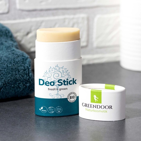 Deo Stick fresh'n green, Push up Stick aus 100% Pappe, vegan, 70g