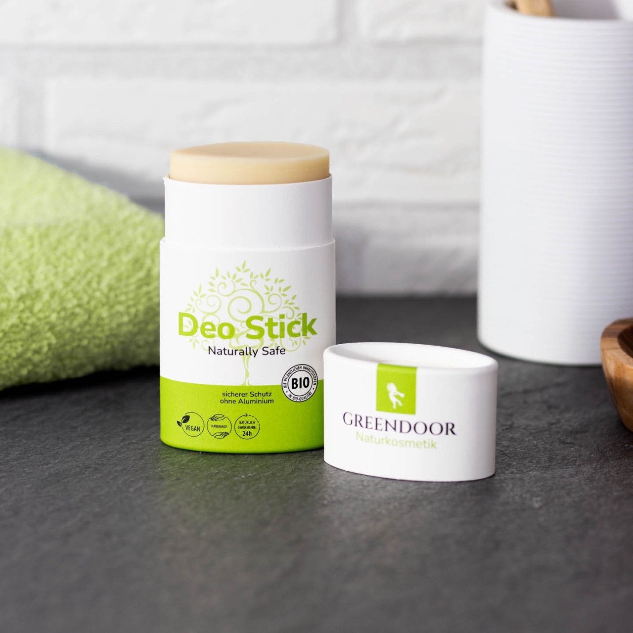 Deo Stick vegan ohne Aluminium, bio zertifiziert, 24h wirksam